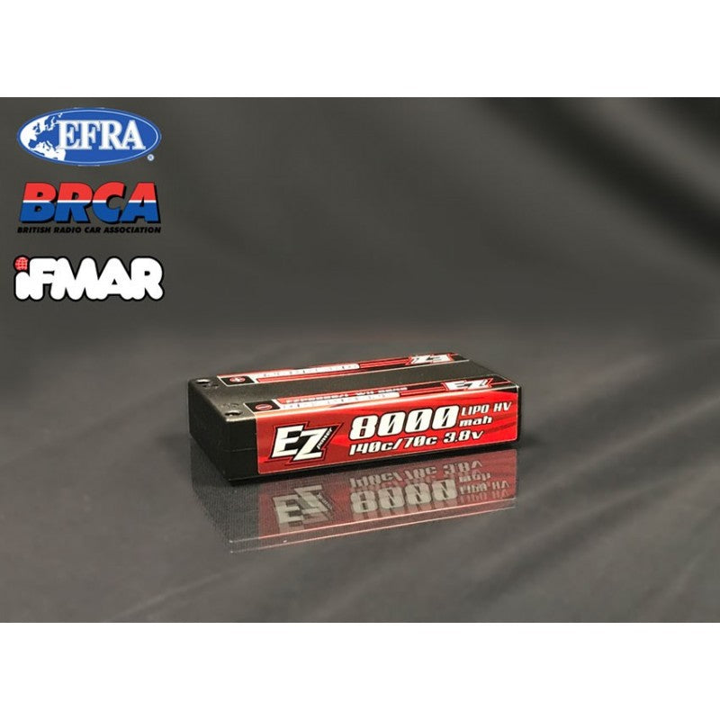 EZPOWER 8000MAH 3.8V 1S 140/70C HV GRAPHENE LiPo – TruSource Distribution